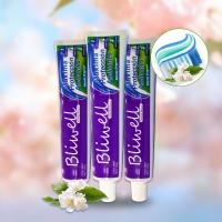 China OEM Three-color Whitening Toothpaste Double Cold Mint Professional Manufacturer Wholesale/Pasta de dientes de tres color for sale