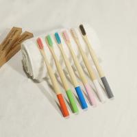 China Hot Sale Reusable Toothbrushes Portable Adult Wooden Soft Tooth Brush For Home Travel Hotel Use for sale