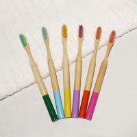 China Hot Sale Reusable Toothbrushes Portable Adult Wooden Soft Tooth Brush For Home Travel Hotel Use for sale