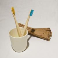 China Hot Sale Reusable Toothbrushes Portable Adult Wooden Soft Tooth Brush For Home Travel Hotel Use for sale