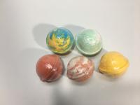 China Handmade Pure Essential Oil Spa Bomb Bath Fizzers Planet Ball Bath Bombs for sale