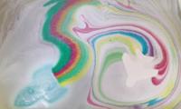 China 173g Safe Scented Bubbling Rainbow Rocket Bath Bomb Fizzers for sale
