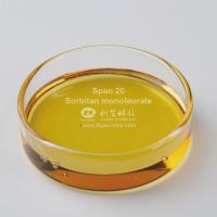 China Span 20 Food Grade Sorbitan Monolaurate Surfactant Cosmetic food emulsifiers Cas 1338-39-2 for sale
