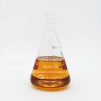 China Span 20 Food Grade Sorbitan Monolaurate Surfactant Cosmetic food emulsifiers Cas 1338-39-2 for sale