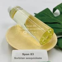 China Span 83  Sorbitan sesquioleate  Cosmetic Grade Surfactant Cas 8007-43-0 for sale