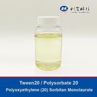 China Tween 20  Polysorbate 20  Polissorbato 20 Polyoxyethylene (20) Sorbitan Monolaurate 9005-64-5 Industrial and Food Grade for sale