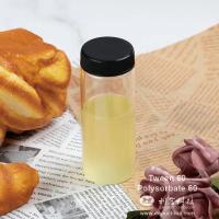 China Tween 60 Polysorbate 60 Polissorbato 60 Polyoxyethylene 20 Sorbitan Monolaurate Liquid Cas 9005-67-8  China Factory Food Additives for sale