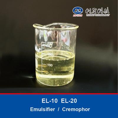 China Emulsifier EL-10 EL-20 Cremophor Series Castor Oil CAS  NO. 61791-12-6 for sale