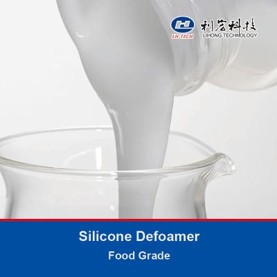 China Food Grade Silicone Defoamer Antifoam Agent for Fermentation Industry and Petroleum Additives for sale