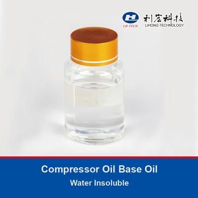 China PAG Full Synthetic Lube Base Oil For Compressor Oil Water Insoluble for sale