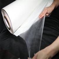 China Transparent Elastic TPU Hot Melt Adhesive Film 150 Micron 100m/ Roll for sale