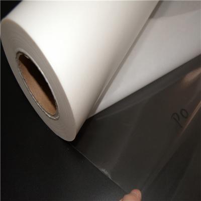 China 50cm*100 Yards Single Side Hot Melt Adhesive Film 5m/S For Badge for sale