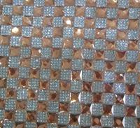China 0.5mm PET Hot Melt Glue Film 42CM*50M Single Sided For Crystal for sale