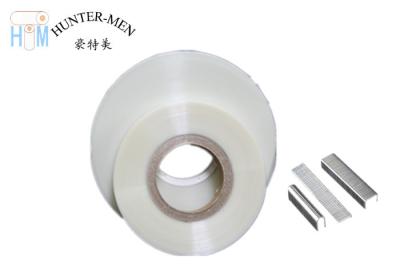China Tensile Strength 1.855MPa Hot Melt Glue Tape Single Sided 80mic For Galvanized C/U Nail for sale
