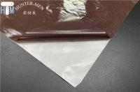 China Brown 120mic Hot Melt Adhesive Film Thermoplastic Film For Abrasive Sponge Block for sale