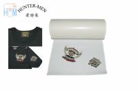 China Po Transparent Hot Melt Adhesive Roll 100mic For Apperal Garment Patches Logos for sale