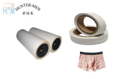 China Elasticity TPU Hot Melt Adhesive Film Traceless Thermal Bonding Glassine Release Paper for sale