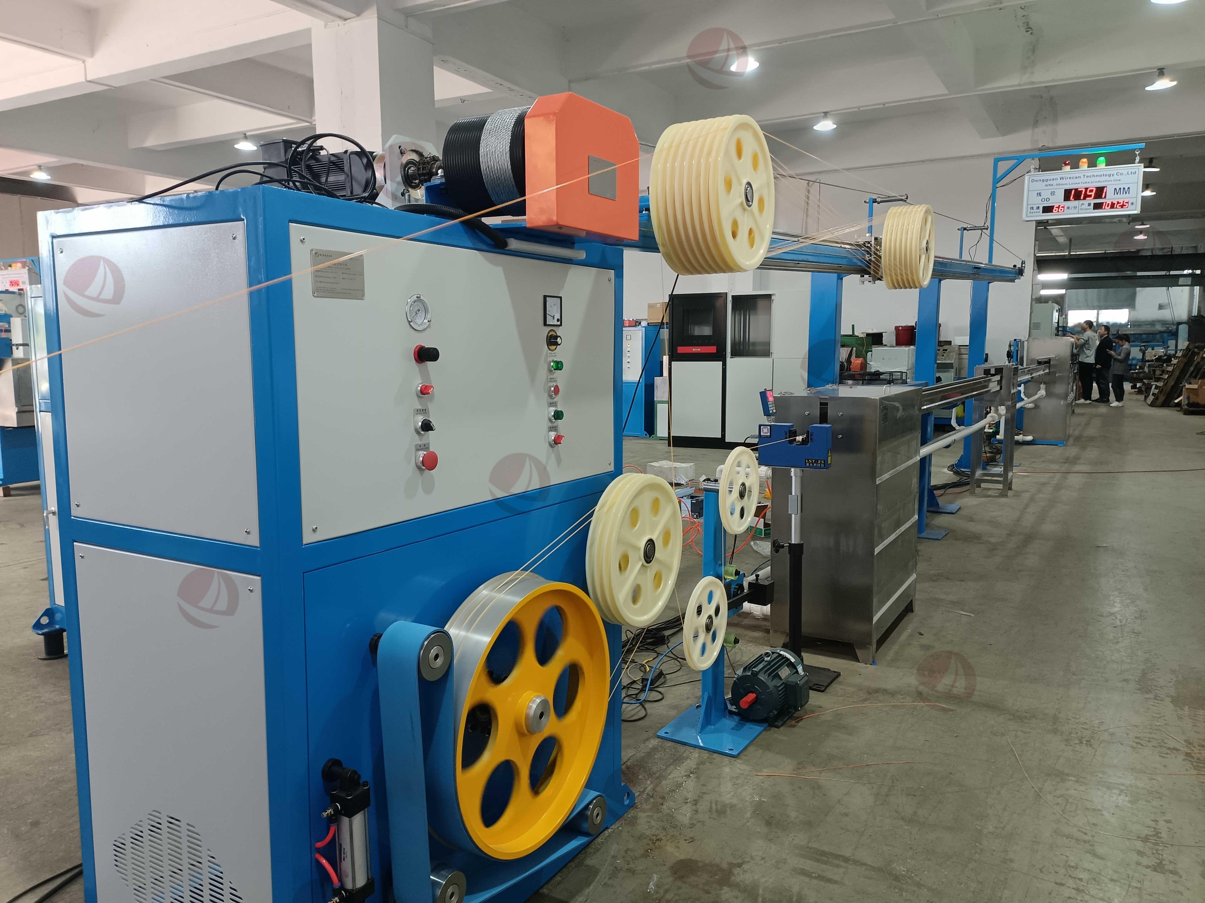 Dongguan Wirecan Successfully trial the Fiber Optic Cable Production Line for a Satisfied South African Client