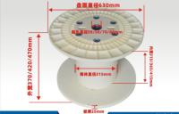 China Standard PN630 Plastic Bobbin Spool Reel For Copper Stranding Machine for sale