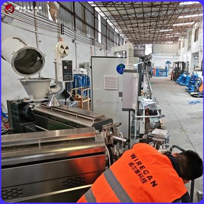China PVC Building Wire Manufacturing Process Using 3 Layer Co-Extrusion Line for sale