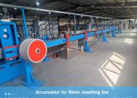 China 8KVA Horizontal Cable Accumulator Fiber Optic Cable Machine For Sheathing Line for sale