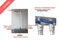 China Automatic Fiber Optic Cable Water Penetration Test Equipment SGS Approved for sale
