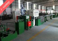 China Non Halogen 12mm Plastic Wire Making Machine PVC Cable Extrusion Line for sale