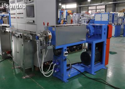 China 1-12 Cores FTTH Outdoor Indoor Drop Cable Manufacturing Machine for sale