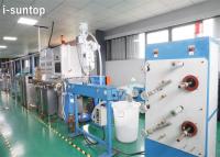 China LSZH PVC Optic Fiber Cable Tight Coating / Jacketing / Extrudering Line For Tight Buffer Cable for sale