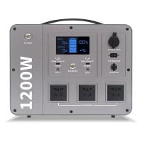 China 1200W Portable Power Station LiFeP04 Battery For Multi Scenario Backup Power for sale