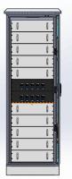China High Security  Waterproof IP55 Outdoor Cabinet For Telecom Backup Power Battery for sale