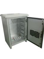 China Steel Outdoor IP55 Power Enclosure 640 X 525 X 800 Mm , Outdoor Telecom Equipment Cabinets for sale