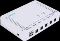 China DC Small Ups Power Supply Built - In 6 × 2000mah Li - Ion Battery , 24W Small Ups Backup for sale