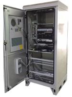 China Weatherproof Outdoor Electrical Enclosures Cabinets , European Standard Outdoor Server Cabinet for sale
