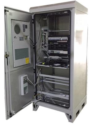 China Weatherproof Outdoor Electrical Enclosures Cabinets , European Standard Outdoor Server Cabinet for sale