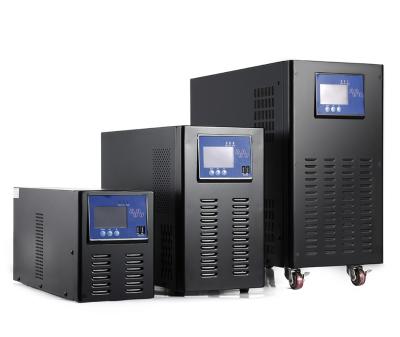 China Comprehensive Protections Solar Power Inverter With LCD + LED Display for sale