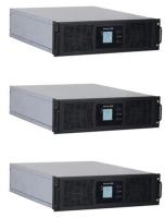 China LCD Display 3 Phase Rack Mount Uninterrupted Power System UPS 10-40KVA With Power Factor 0.9 for sale