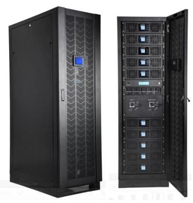 China LCD Display Power N+X Redundant Parallel Modular Intelligent  UPS , Data Center Battery Backup System 30-300KVA for sale