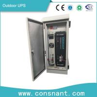 China Telecom Online Outdoor UPS System 1KVA 613 * 640 * 954mm With Lithium Iron Battery for sale