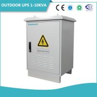 China Telecom Online Outdoor UPS System 1KVA 613 * 640 * 954mm With Lithium Iron Battery for sale