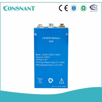 China IP65 Waterproof Lithium Iron Phosphate Cells High Capacity Long Cycle Saving Life for sale