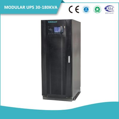 China High Output Load Three Phase UPS Systems Pure Sine Wave Low Input THDI  for sale