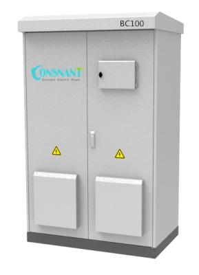 China Outdoor battery cabinet with IP 54 protection level，inbuild lithium-ion battery and BMS system for sale