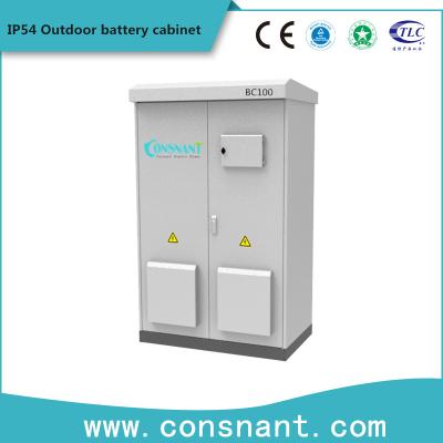 China 43.8V BMS System Outdoor Battery Cabinet IP54 PWM for sale