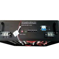 China BMS 100Ah Rechargeable Phosphate Battery Pack 3000 Cycles LiFePO4 for sale