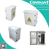 China Network Apply Light Weight White Cabinet Outdoor UPS Solar Power System 5KW for sale