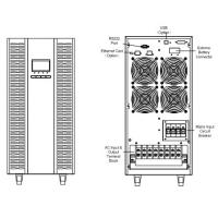 China 10-20KVA High Frequency UPS System PFC DSP With Pure Sine Wave for sale