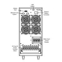China 2 Conversion Online High Frequency UPS Zero Transfer Online Ups System for sale