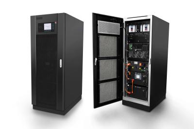 China Online Modular Type UPS 30KW RS232 RS485 Dry Contact Built In LifePO4 Battery for sale
