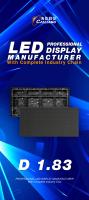 China Full Color P2 P3 P4 P5 Indoor LED Display Screen IP65 320x160mm SDK for sale